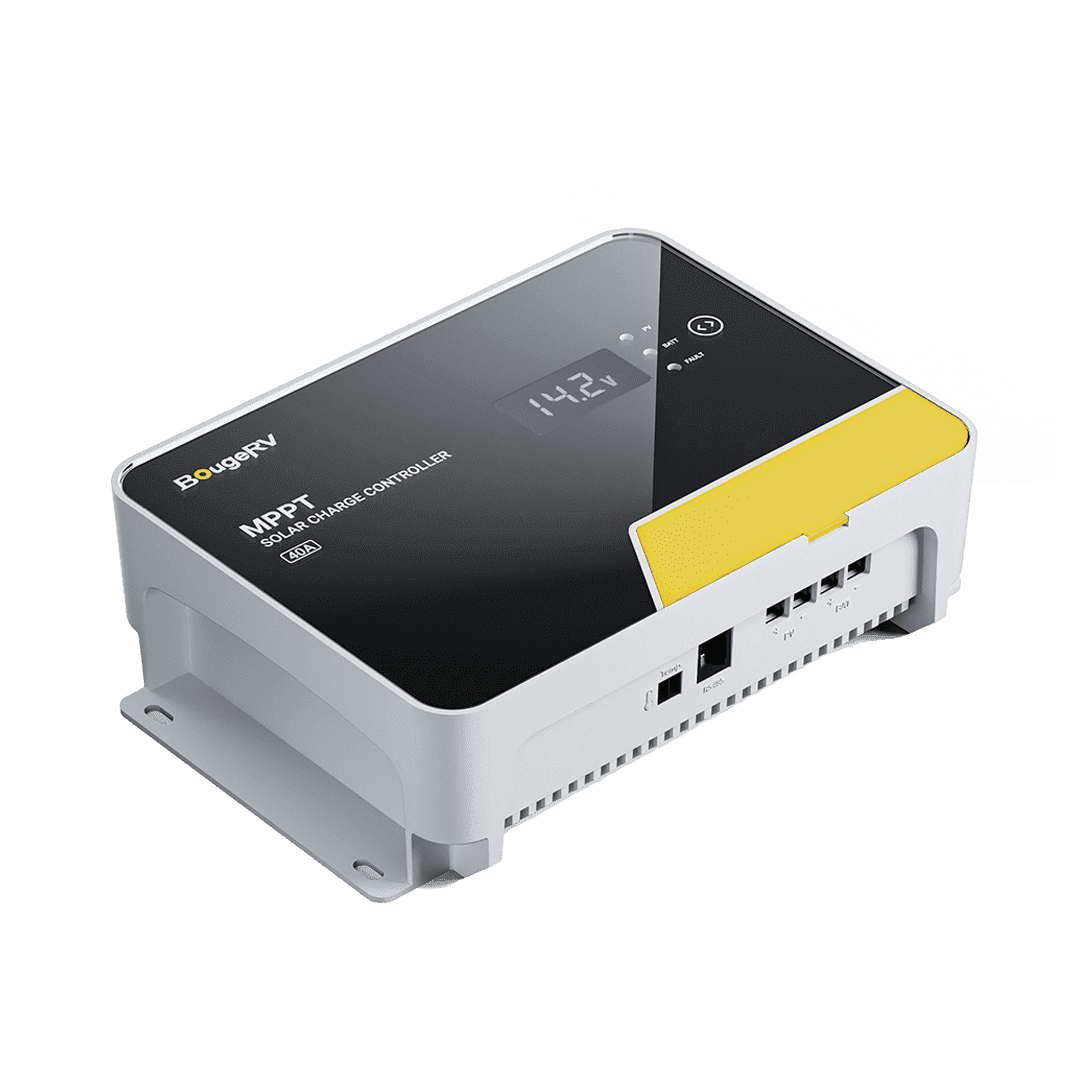 BougeRV 40A MPPT Solar Charge Controller 12V/24V/36V/48V — OffGrid Lux
