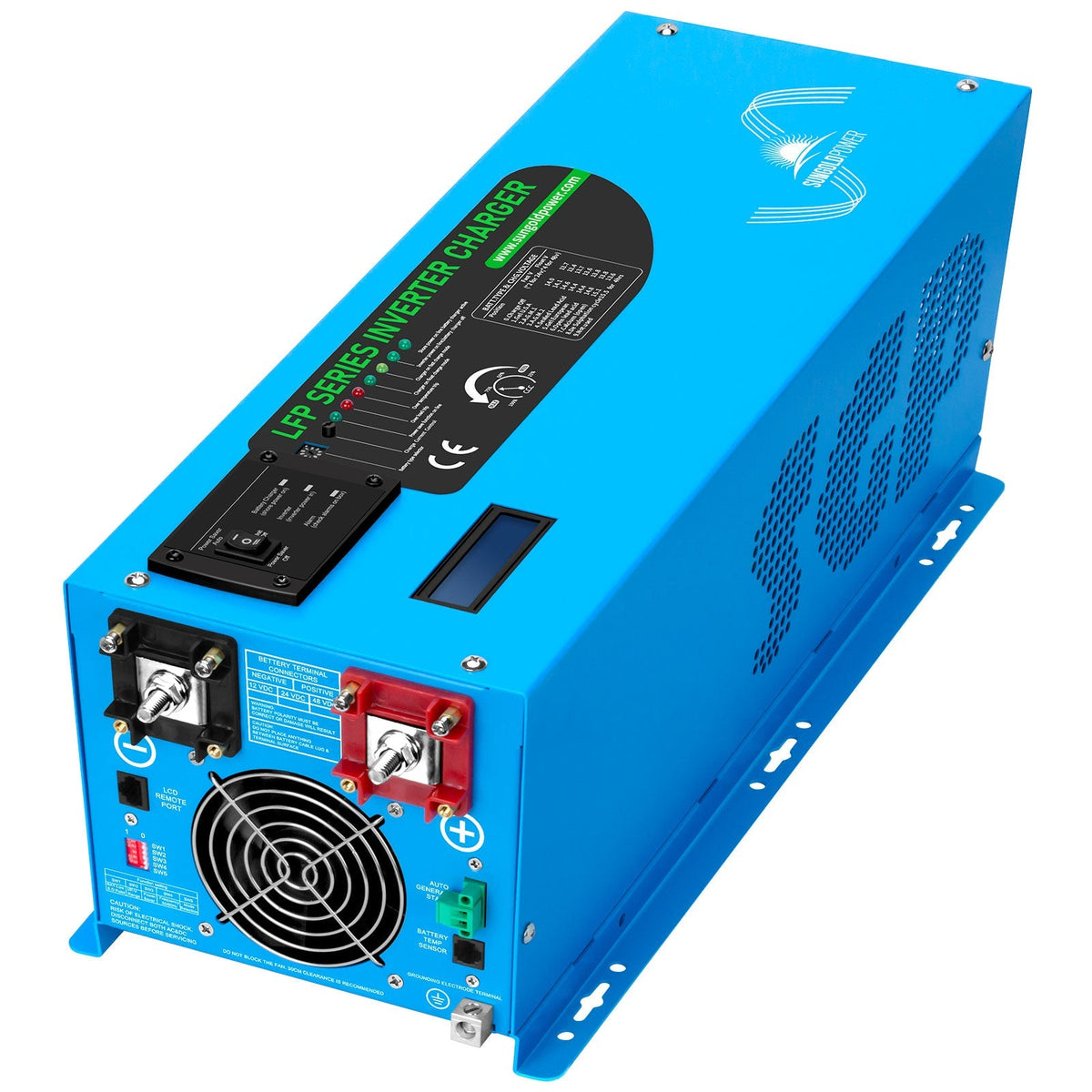 SunGoldPower 3000W DC 12V Low Frequency Inverter — OffGrid Lux
