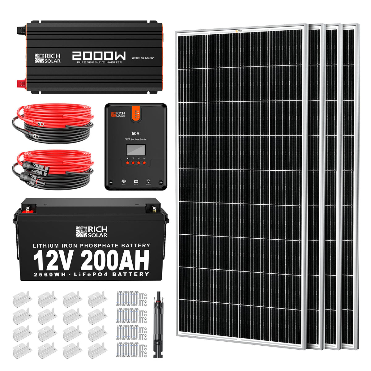 Rich Solar 800 Watt Complete Solar Kit — OffGrid Lux