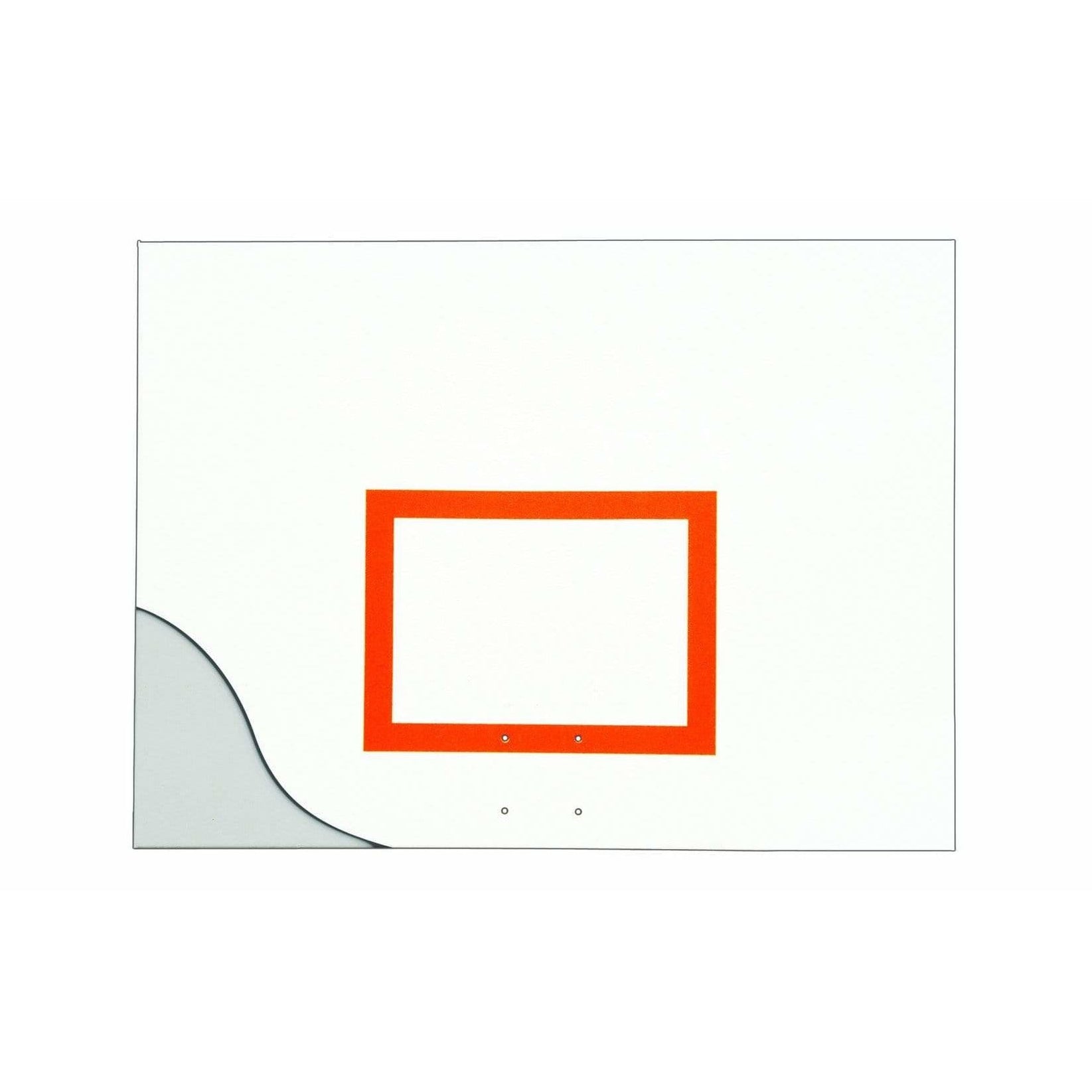 First Team 42" X 60" Rectangular Aluminum Backboard FT261 — OffGrid Lux
