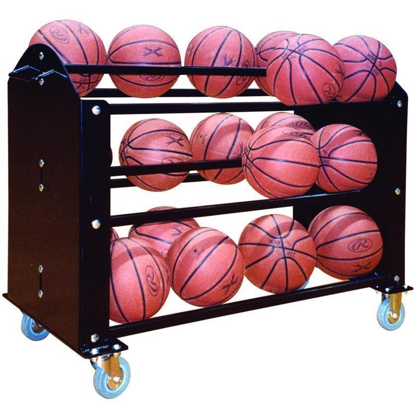 First Team Ball Hog Premium Ball Carrier (Holds 24 Basketballs) FT24 ...