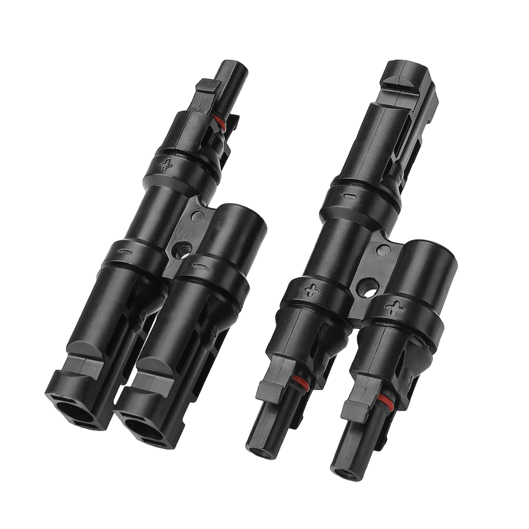 Solar Branch Connectors Y Connector in Pair MMF+FFM Parallel Connectio ...
