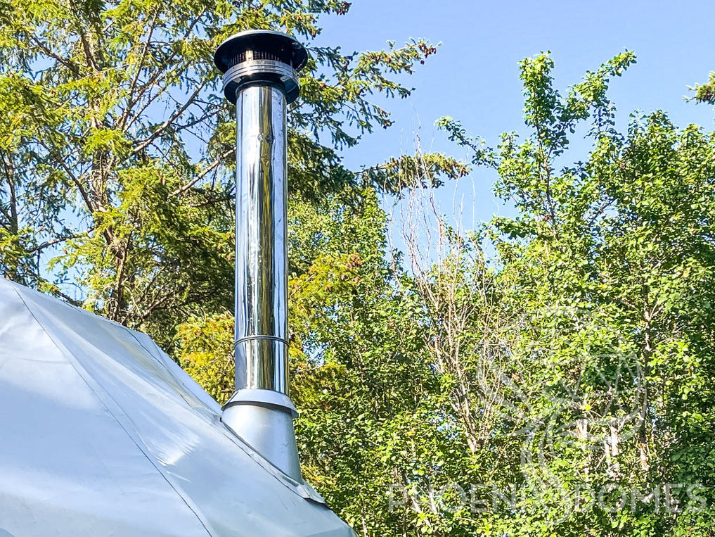 Phoenix Domes Metal Chimney Flashing Kit — OffGrid Lux