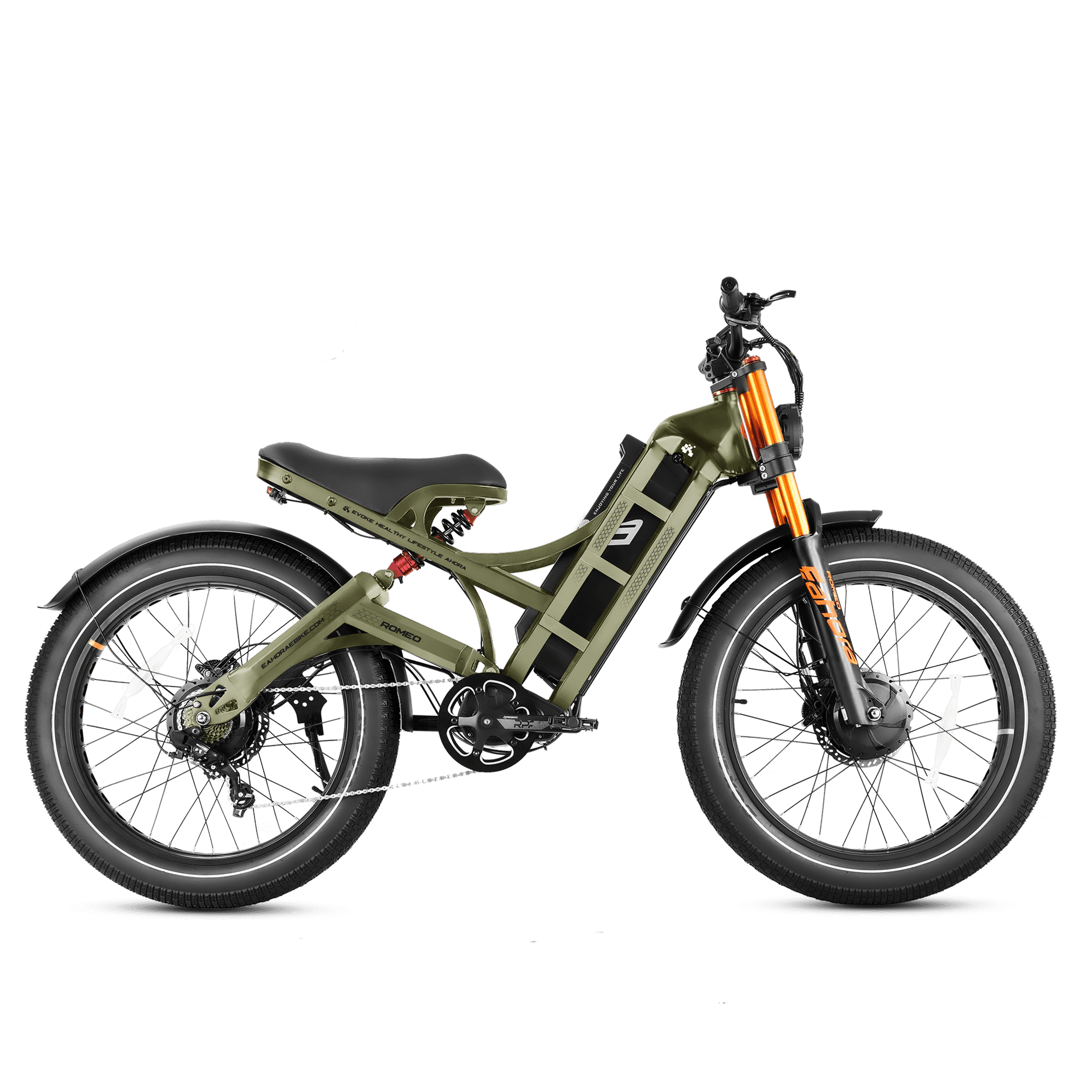 Eahora Romeo Pro II 2025 Ebike 52V Dual 2000W Motors 200 Miles ...